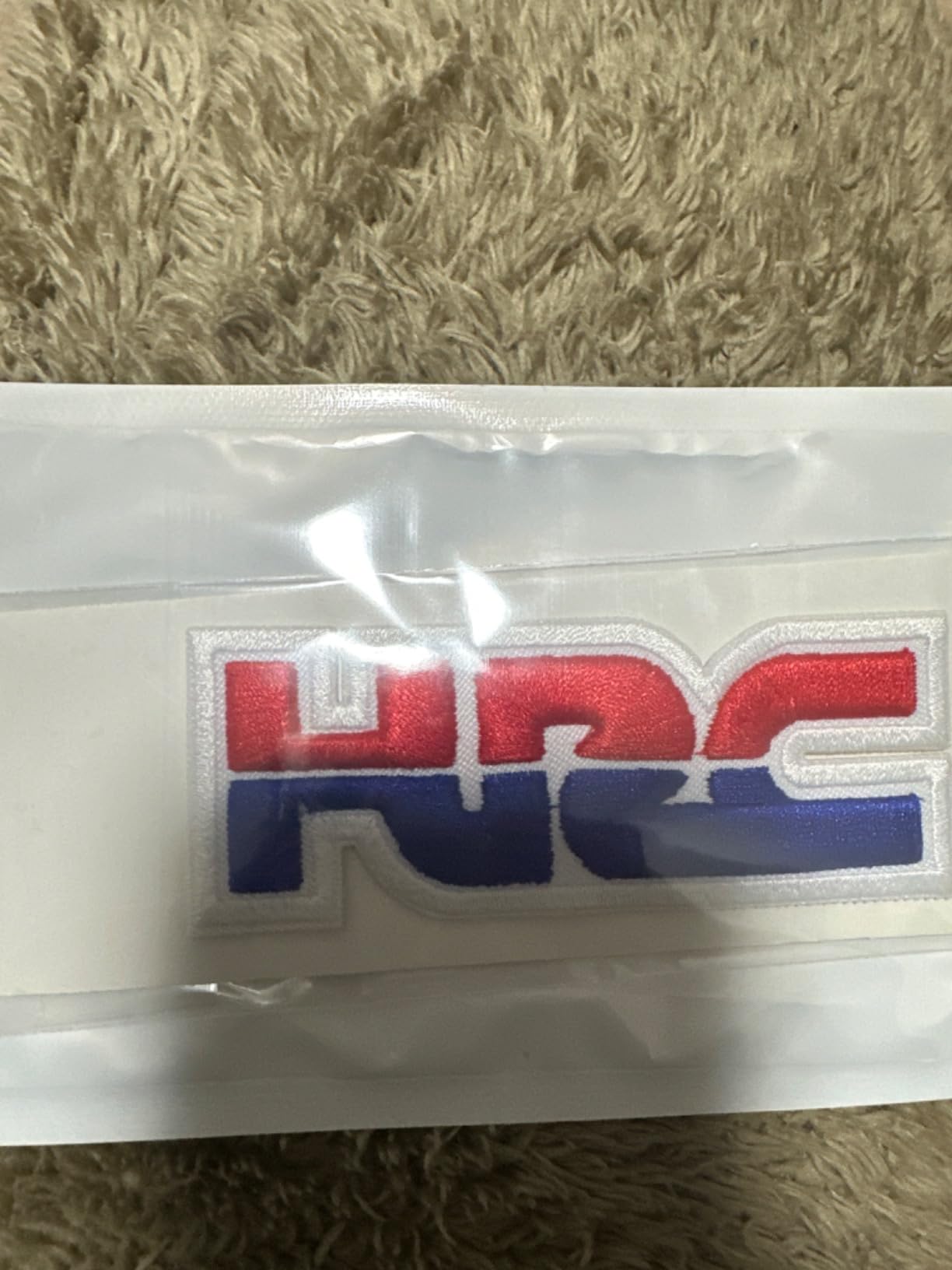 Amazon.co.jp: Honda(ホンダ) HRC LOGO MC PATCH 92mm 海外限定 HONDA エイチアールシー 刺繍 ...