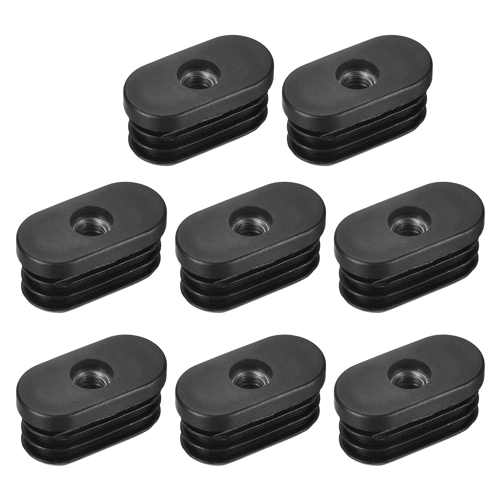 Amazon.com: uxcell 8Pcs 1.57"x0.79" Threaded Tube Inserts with M8 ...