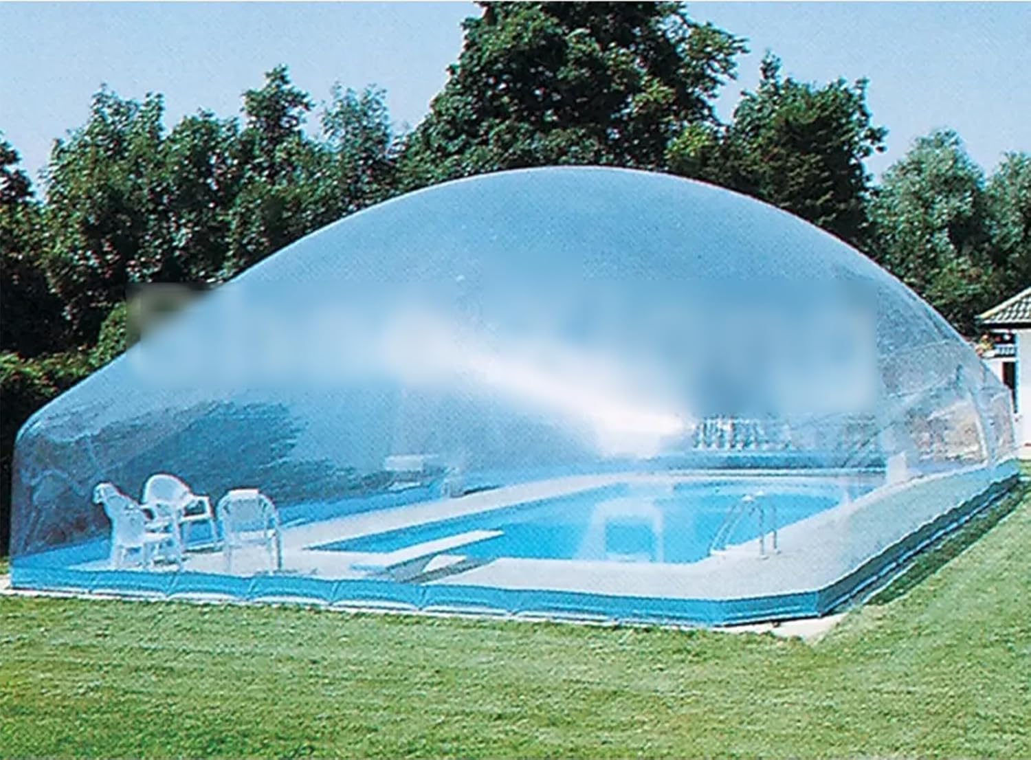 Portable Outdoor Use Transparent Inflatable Swimming Pool Dome ...