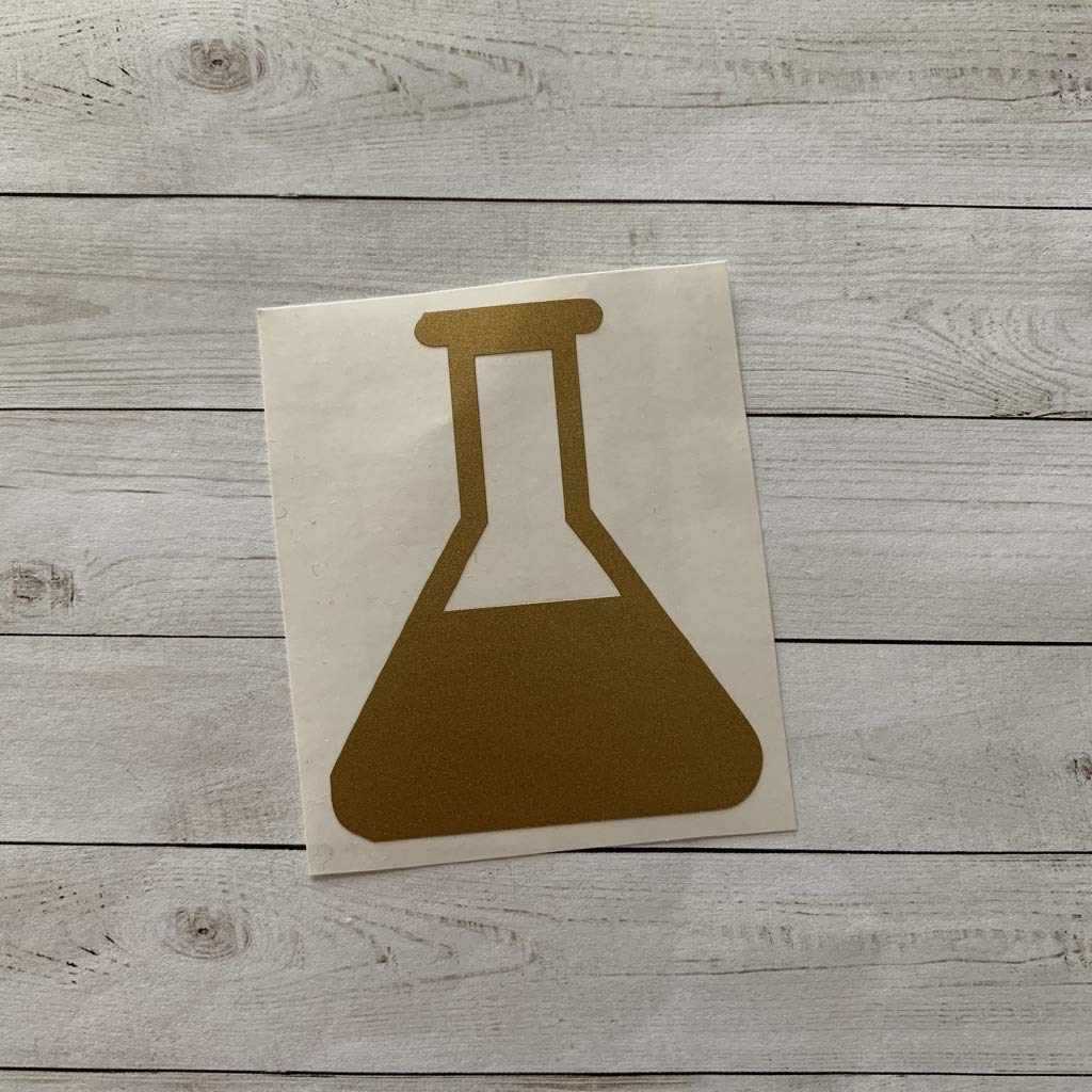 Amazon.com: Beaker Decal, Beaker Vinyl Decal, Beaker Sticker, Science ...