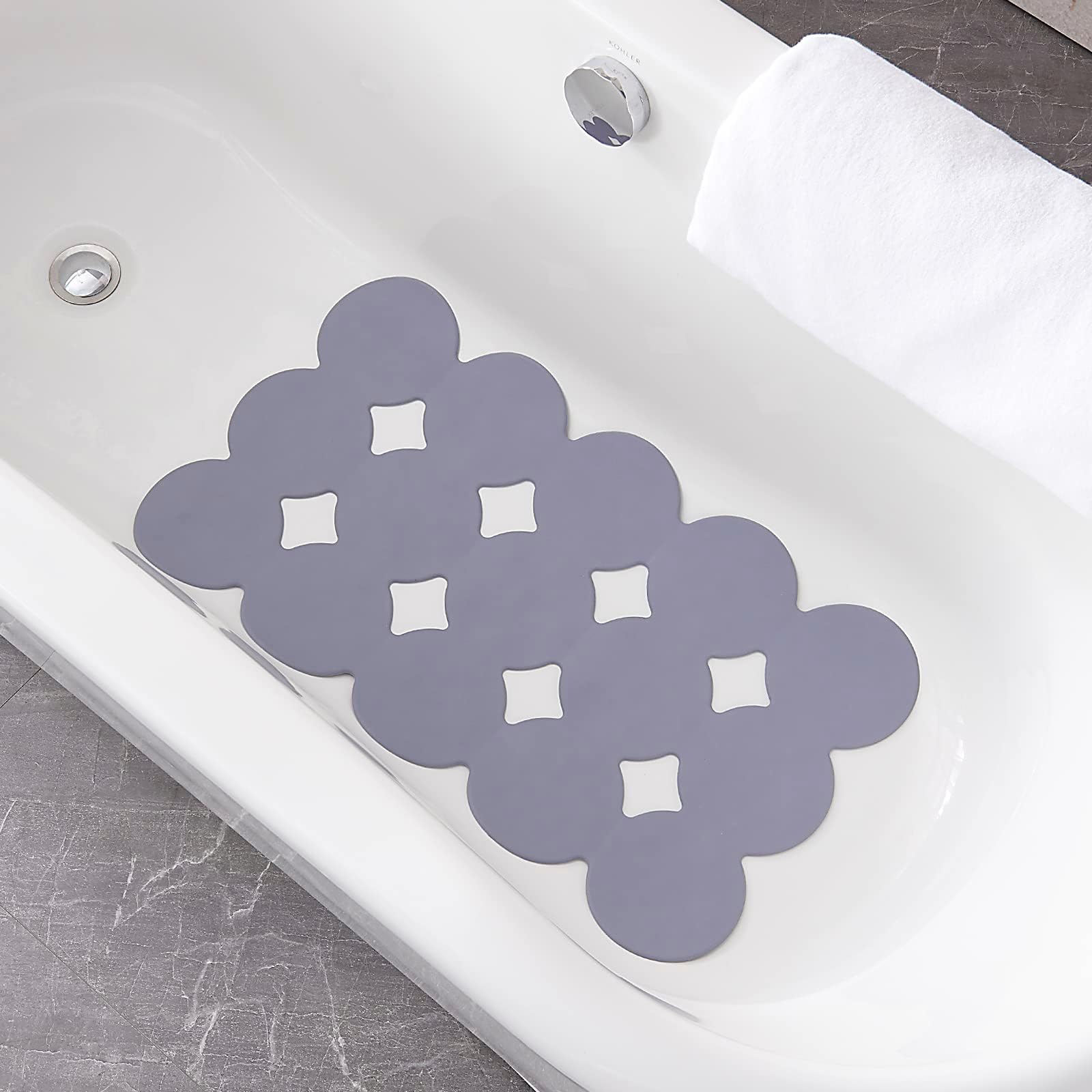 Amazon.com: Webos Bathtub Mat Non Slip: Soft Safety Foam Bath & Shower ...