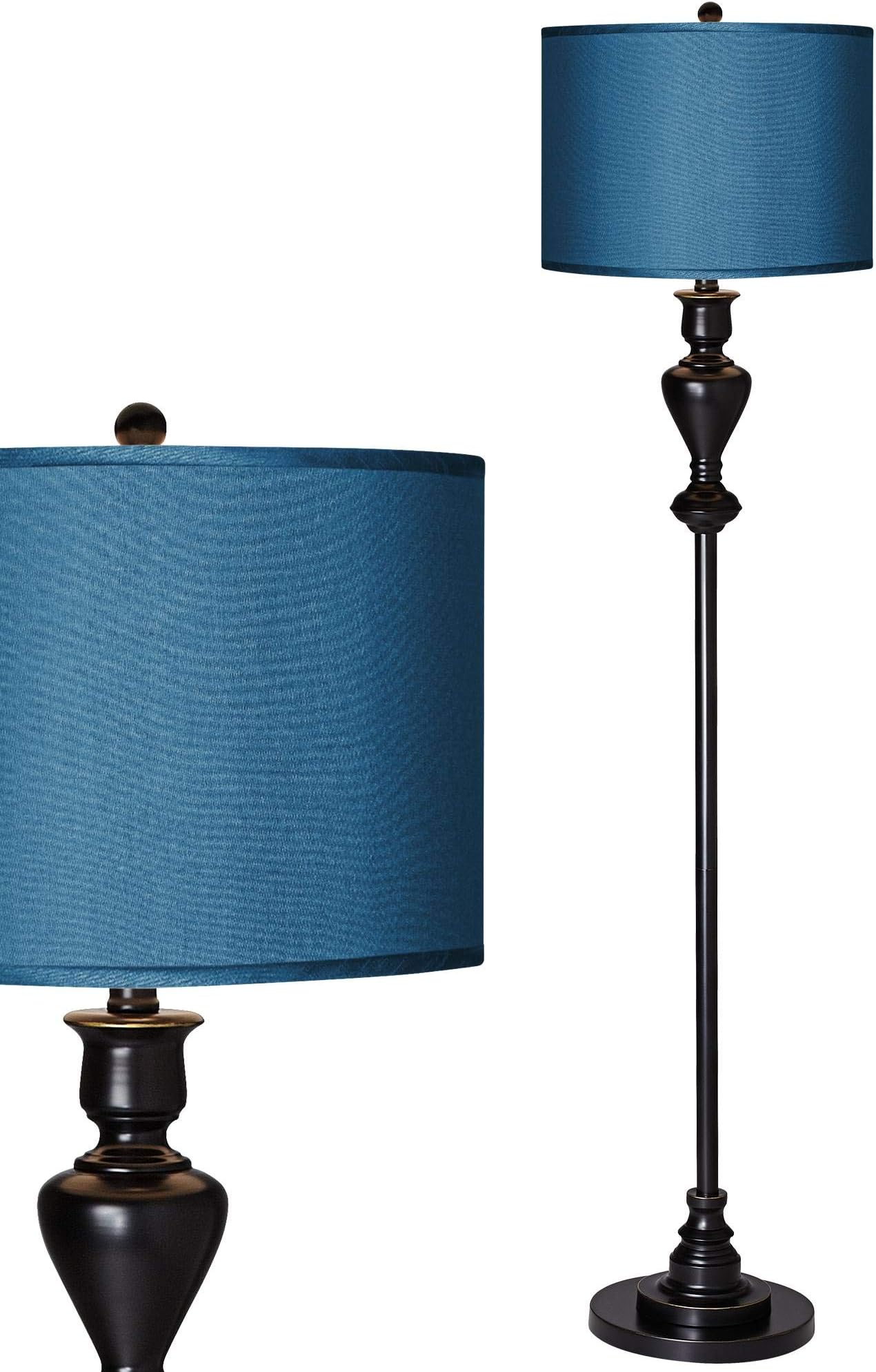 Possini Euro Design Rook Mid Century Modern 66" Tall Standing Floor ...