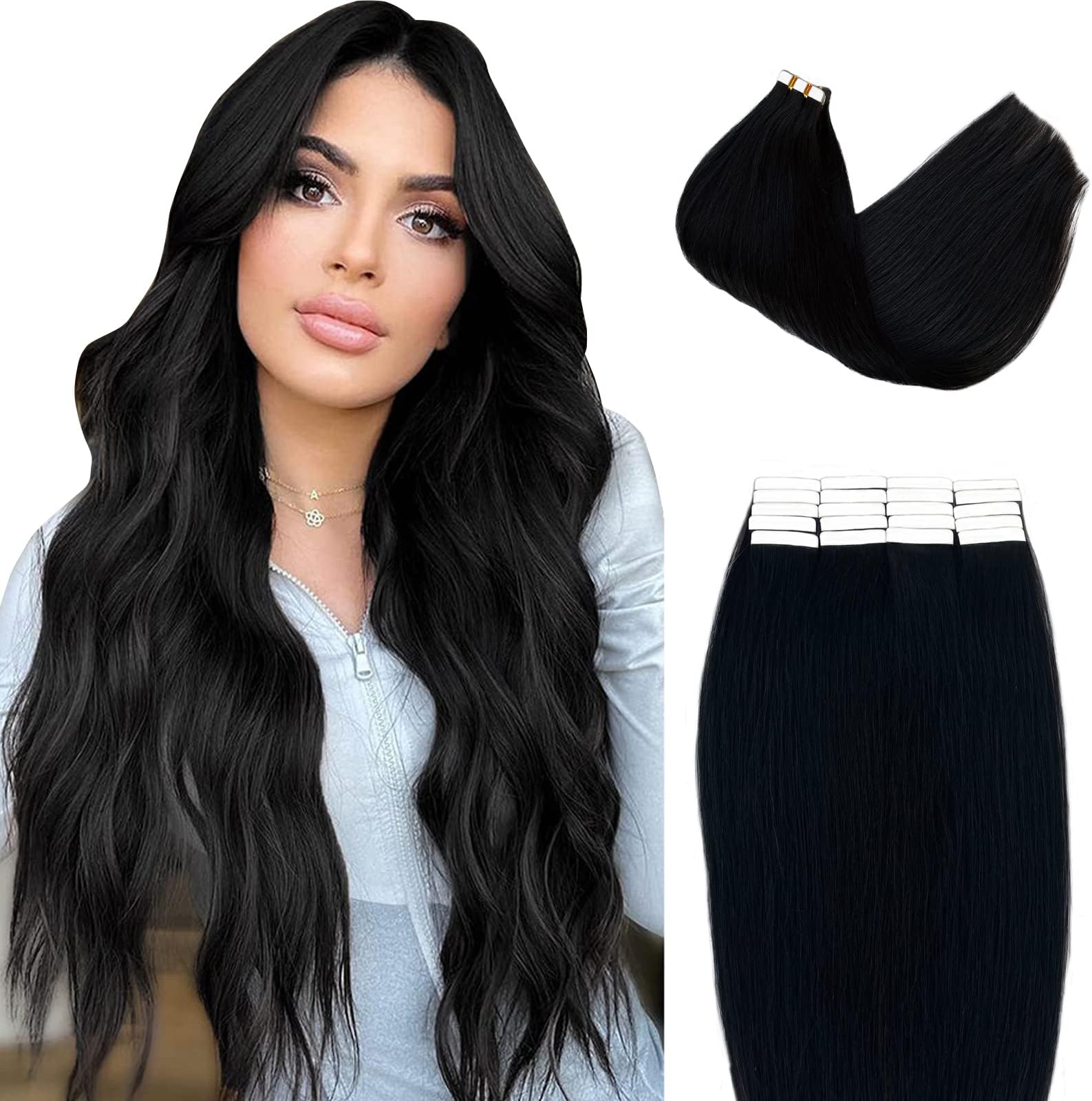 Amazon.com : Kinky Curly I Tip Hair Extensions #1B Black Keratin Hair ...