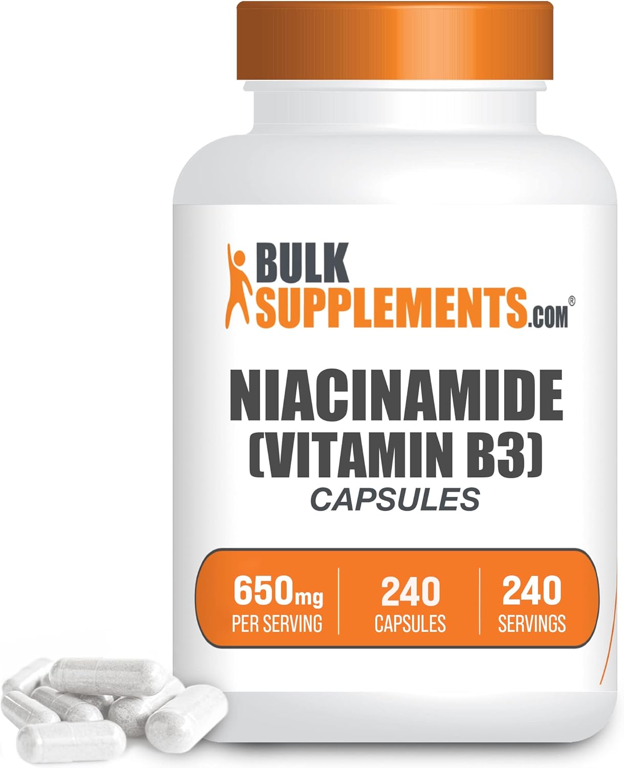 Amazon.com: BULKSUPPLEMENTS.COM Niacinamide Capsules - Vitamin B3 ...