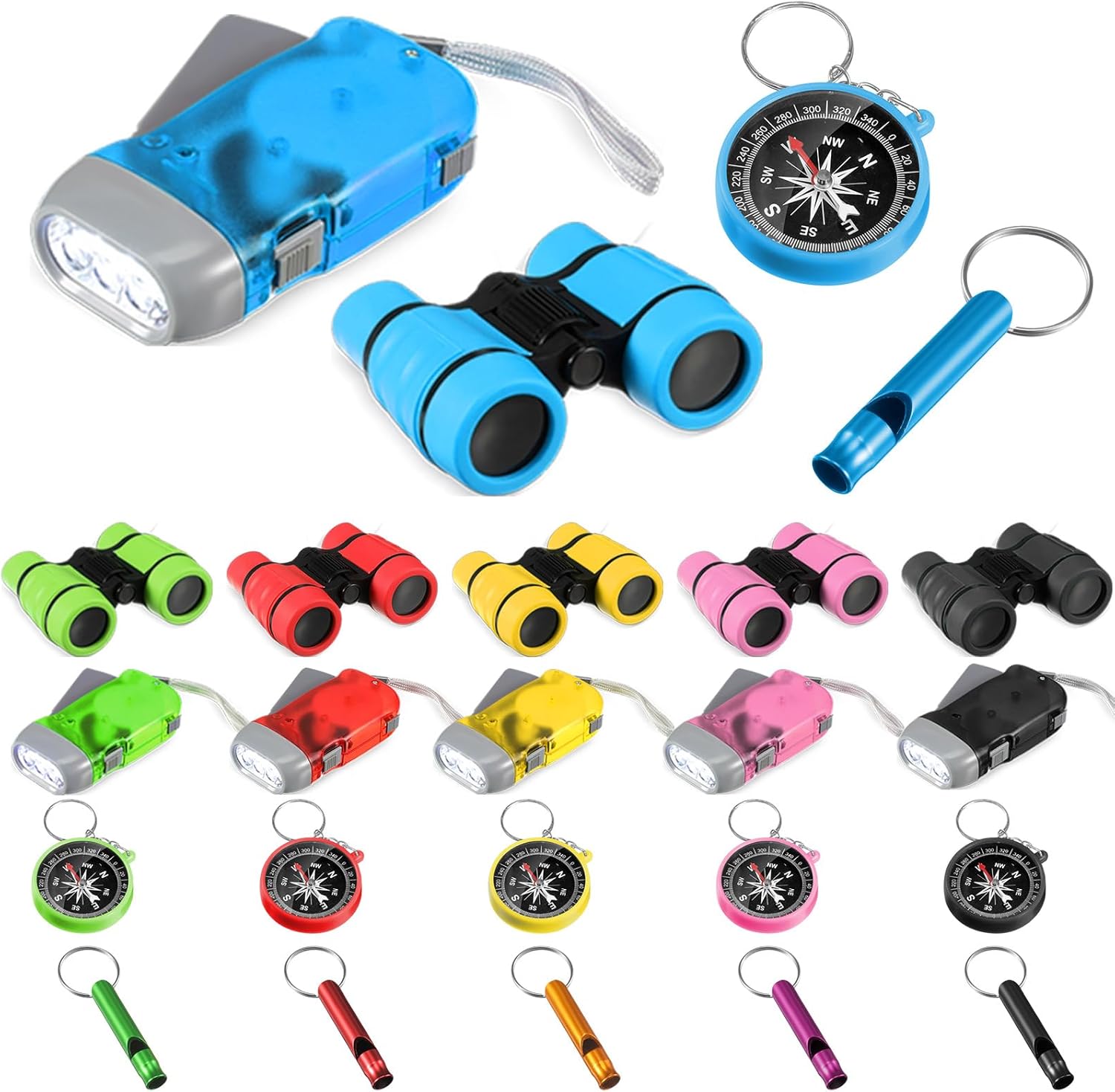 Amazon.com: Liliful 24 Pcs Kids Explorer Kit Outdoor Exploration Set ...