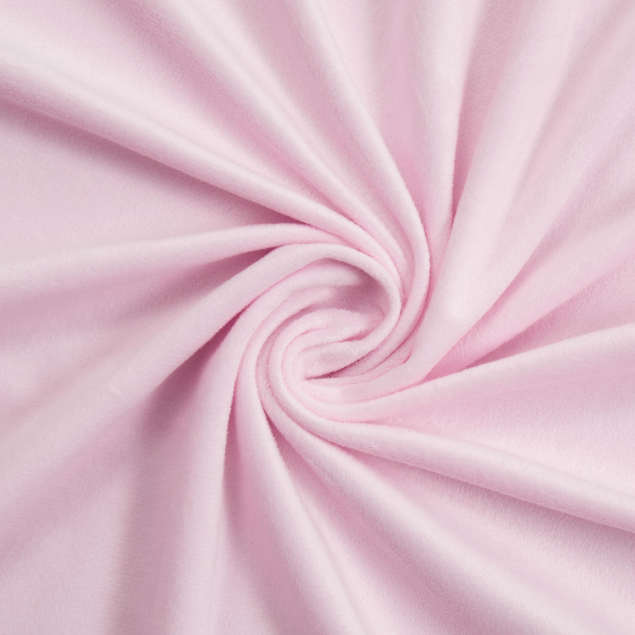 Amazon.com: 1 Yards Pink Minky Fabric 36” X 65" inches Wide Minky Cloth ...