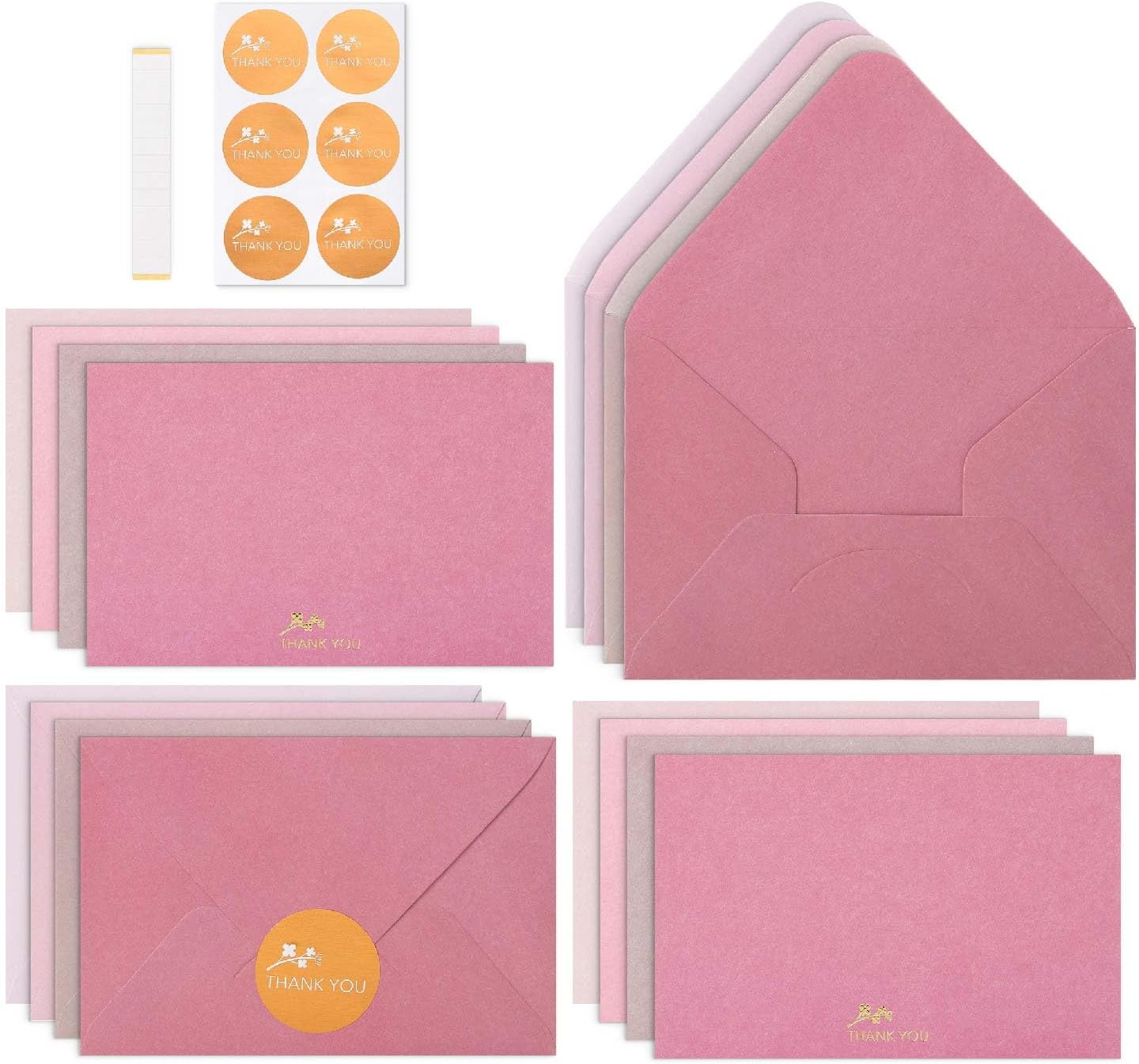 Amazon.com : Mr. Pen- Blank Thank You Cards with Envelopes, 18 Pack ...