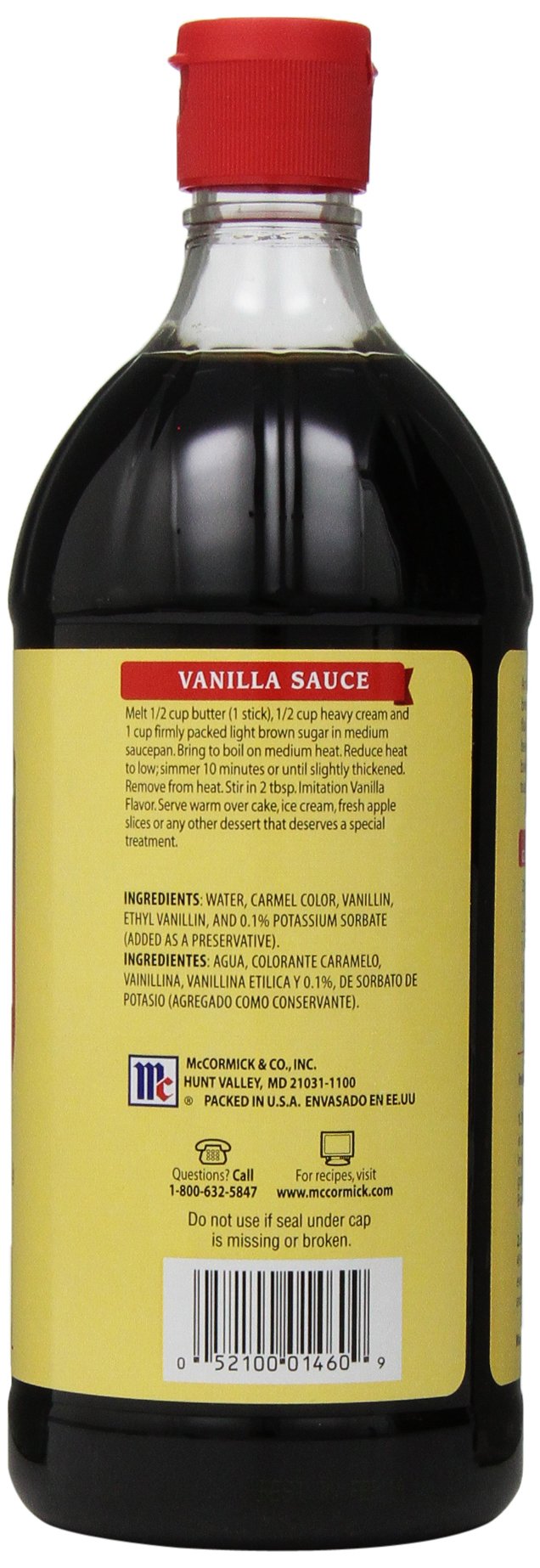 Imitation Vanilla Extract Ingredients