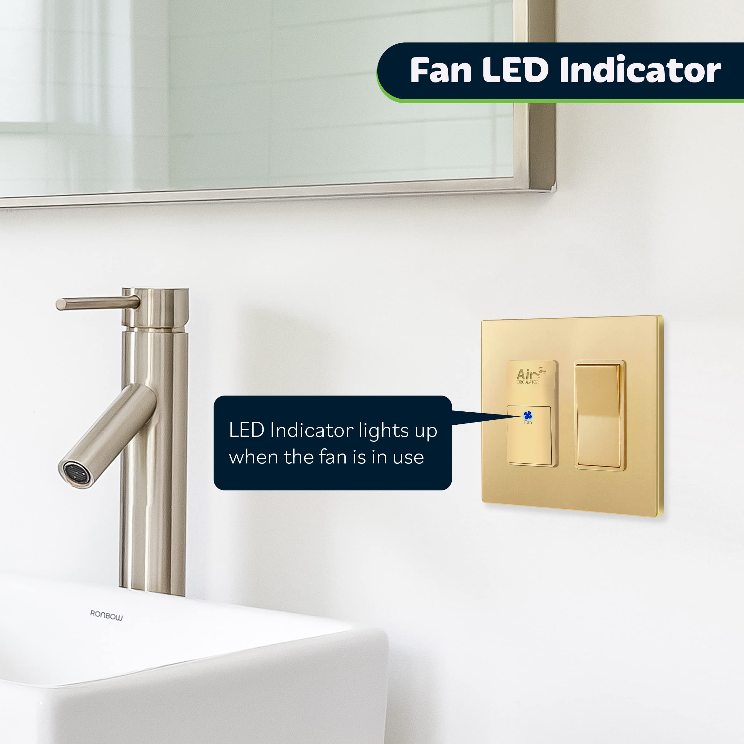 Snapklik.com : Air Circulator Timer Switch, Neutral Wire Required ...
