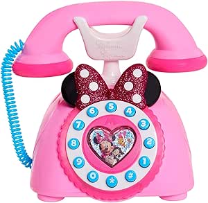 Amazon.com: Minnie's Happy Helpers Rotary Phone, Styles May Vary ...
