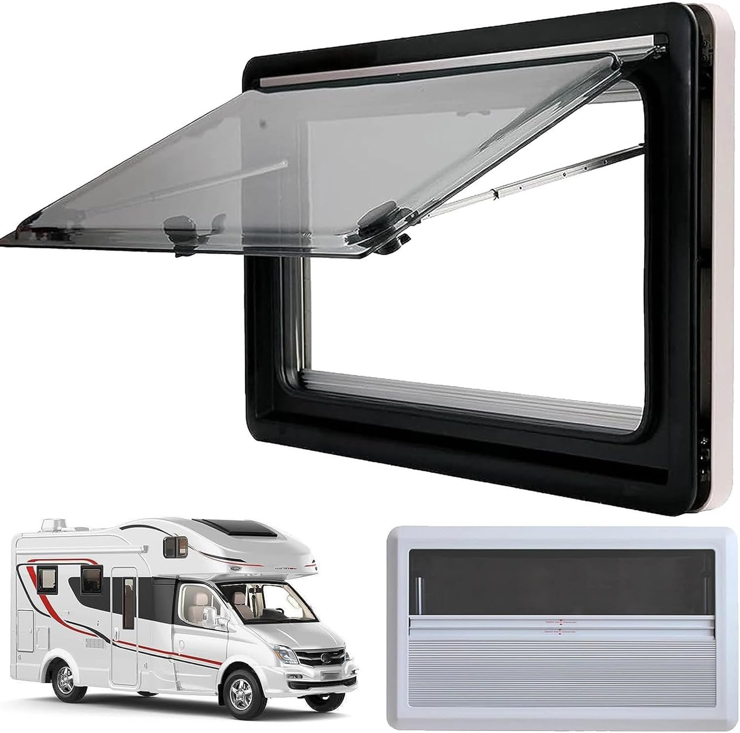 Amazon.com: RV Push Out Window,Acrylic Glass External Push RV Side ...