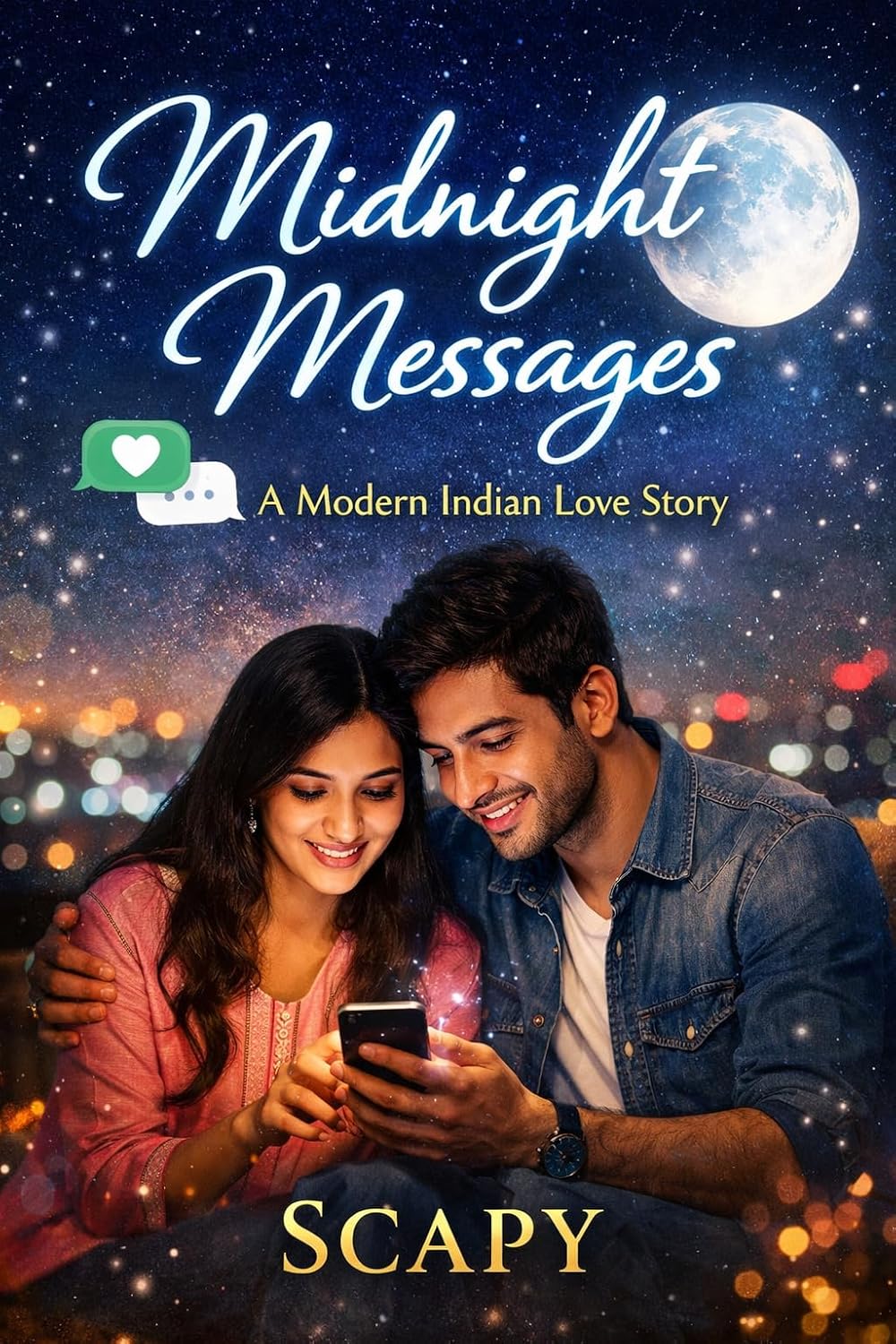 Midnight Messages: A Modern Indian Love Story eBook : x, scapy: Amazon ...