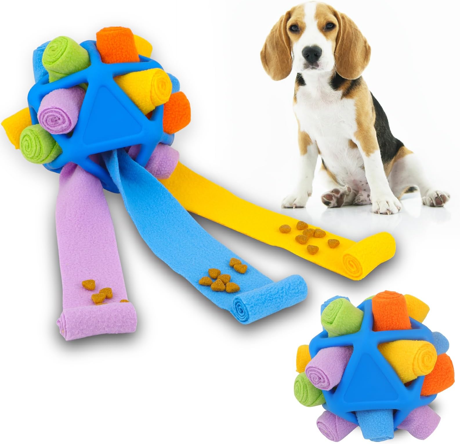 Pet Supplies : LydeLog Snuffle Ball for Dogs, Interactive Dog Ball ...