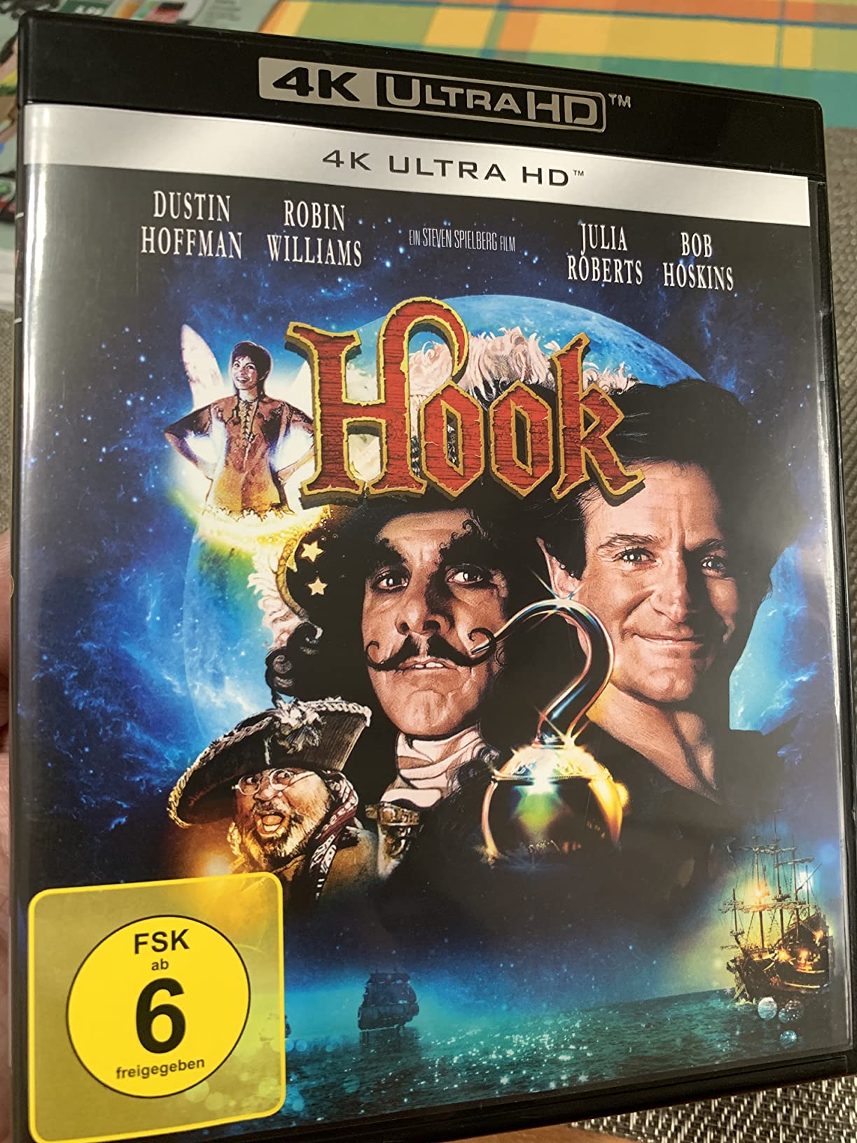 Hook (DVD): Amazon.de: Hoffman, Dustin, Williams, Robin, Roberts, Julia ...