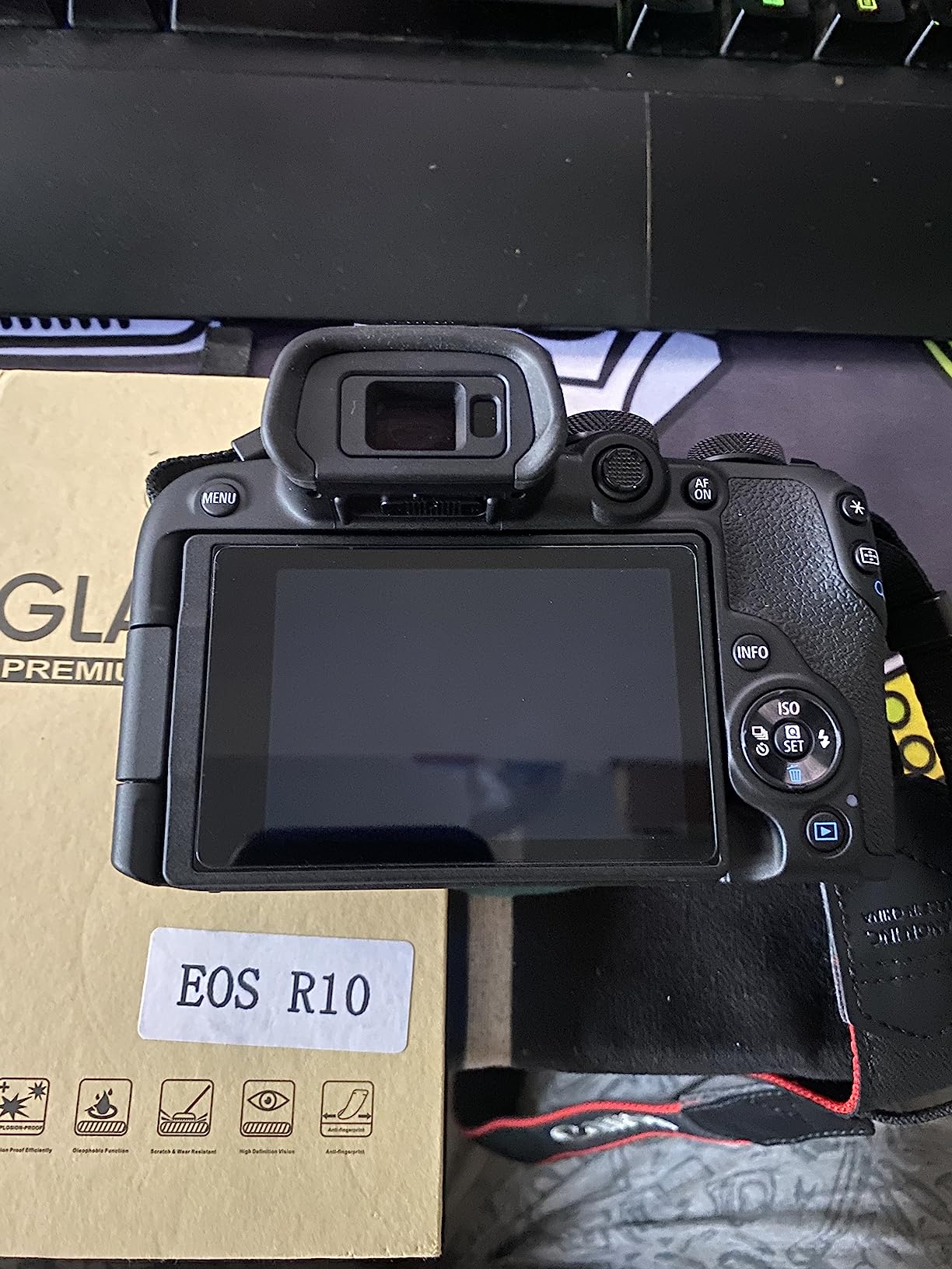 Power Smart ScreenGuard for canon EOS R10 ULTRACLEAR EADGE TO EDGE HARD ...