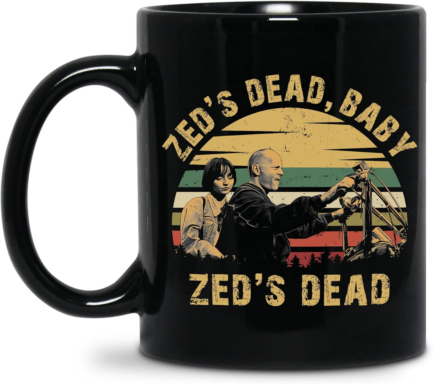Amazon.com: Zed's Dead Baby Vintage Ceramic Coffee Mug Tea Cup (Black ...