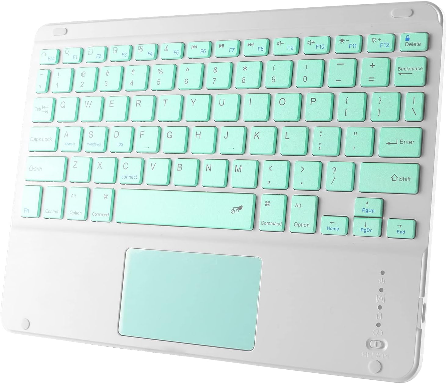 Amazon.com: Wireless Keyboard with touchpad, Universal Bluetooth ...