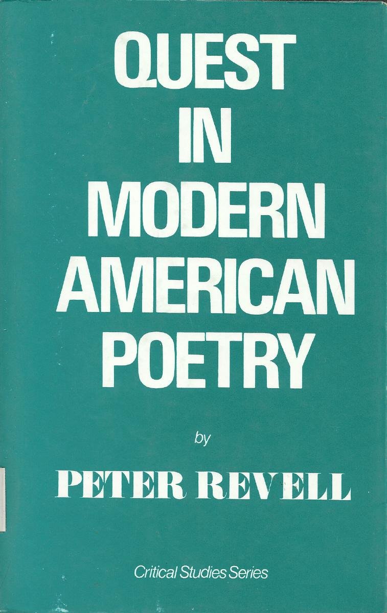 Quest in Modern American Poetry: Revell, Peter: 9780389202387: Amazon ...