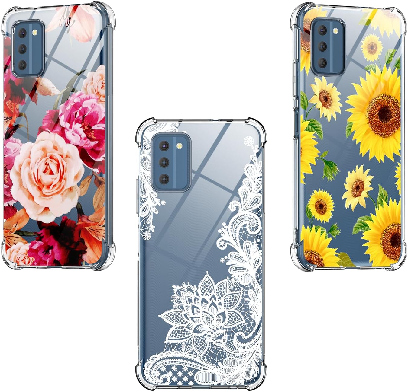 Amazon.com: Bereajoy for Nokia C300 Case，PU Soft Rubber Four Corners ...