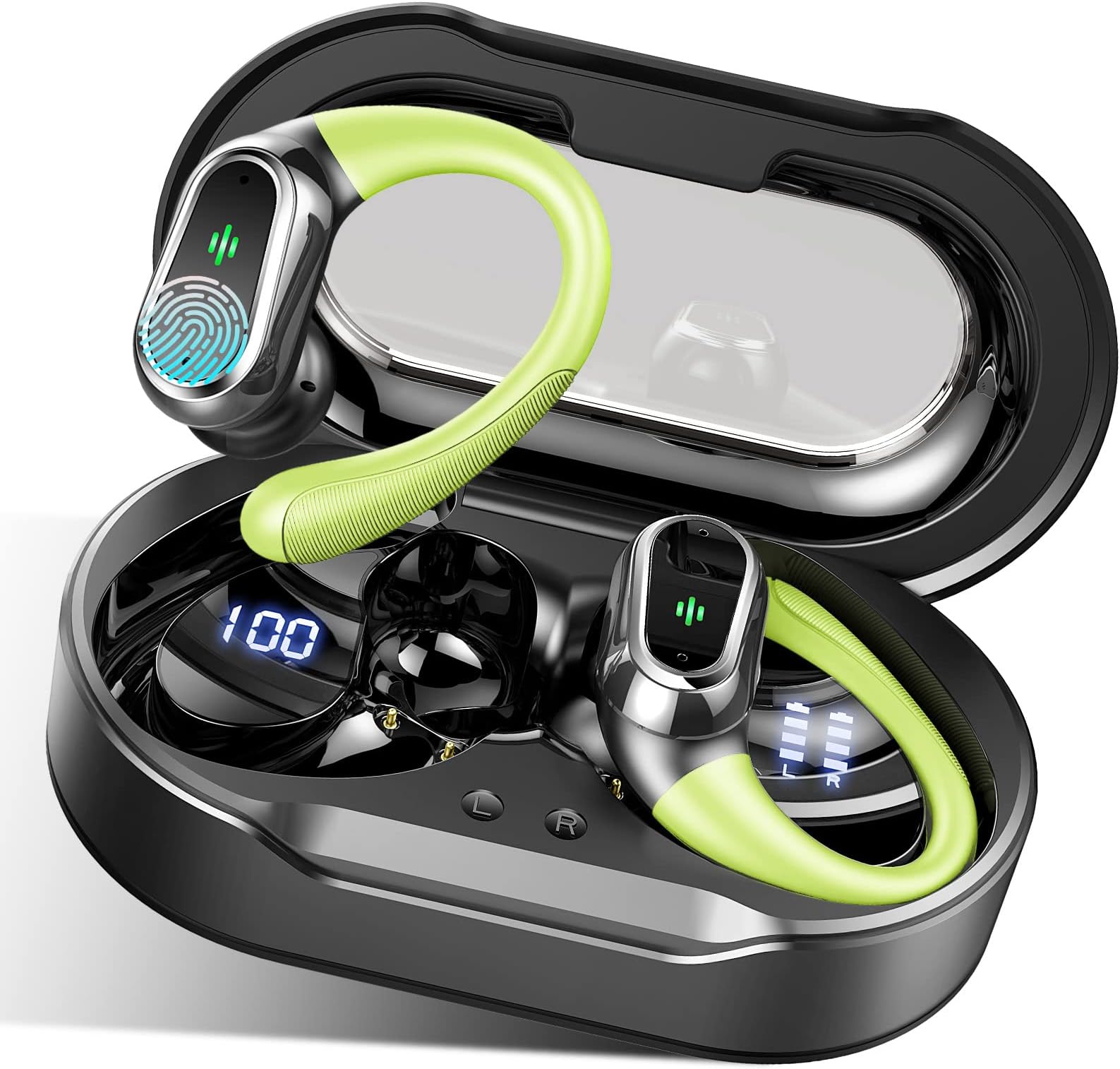 Amazon.com: Wireless Earbuds Headphones Bluetooth 5.3, 50H Playtime ...
