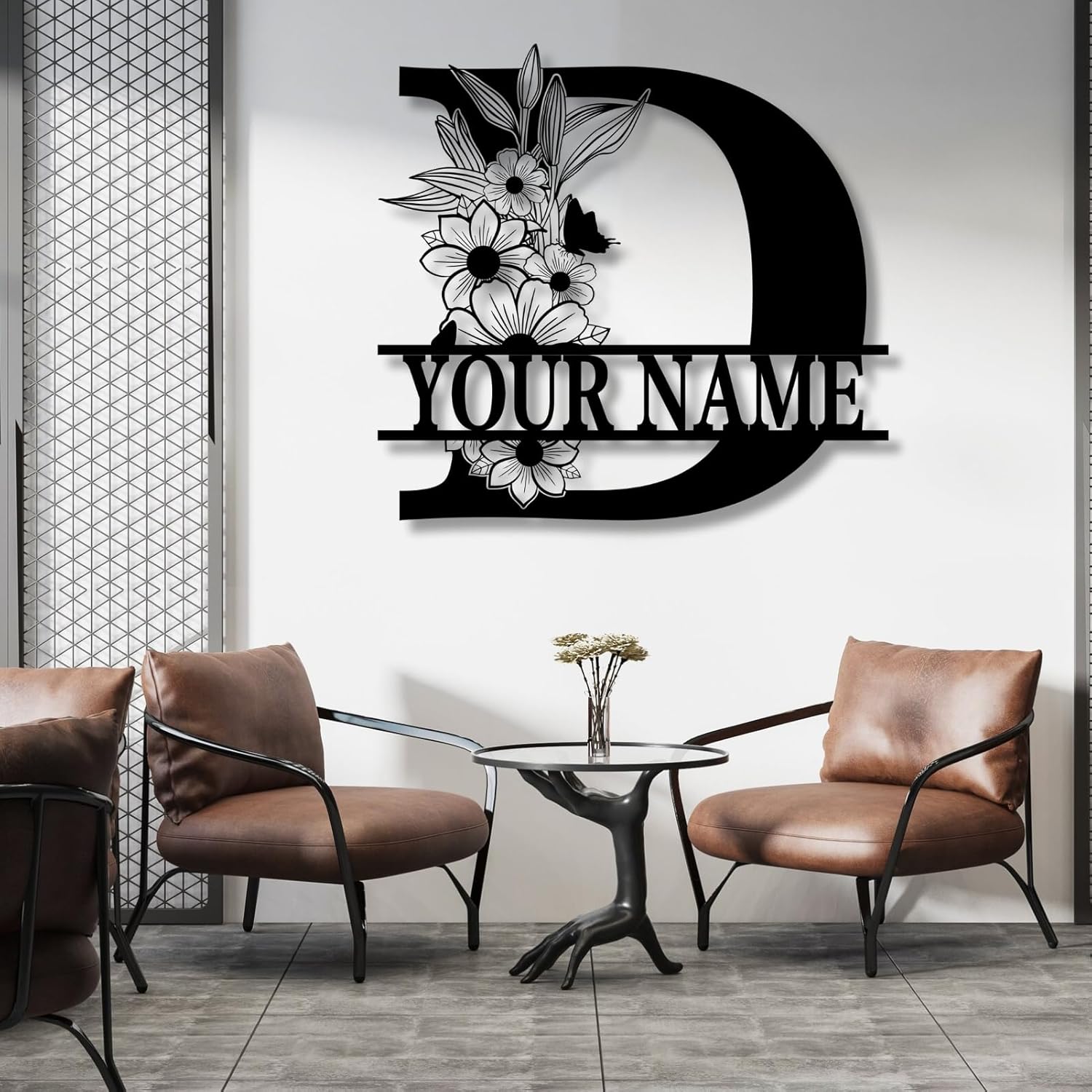 Amazon.com: lunwall Metal Signs Customized, Metal Personalized Name ...