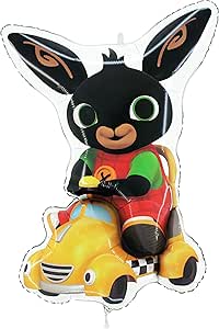 Amazon.com: Toyland® 86cm (34") Bing & Talkie Taxi Shaped Character Foil Balloon - Kids Party ...