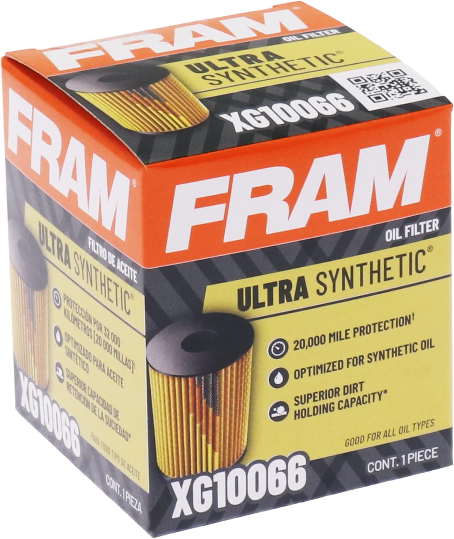 Amazon.com: FRAM Ultra Synthetic Automotive Replacement Oil Filter ...