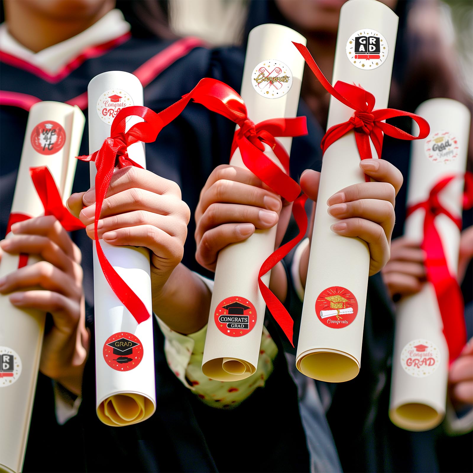 Snapklik.com : NEWEST 20 Pack Class Of 2025 Graduation Stickers