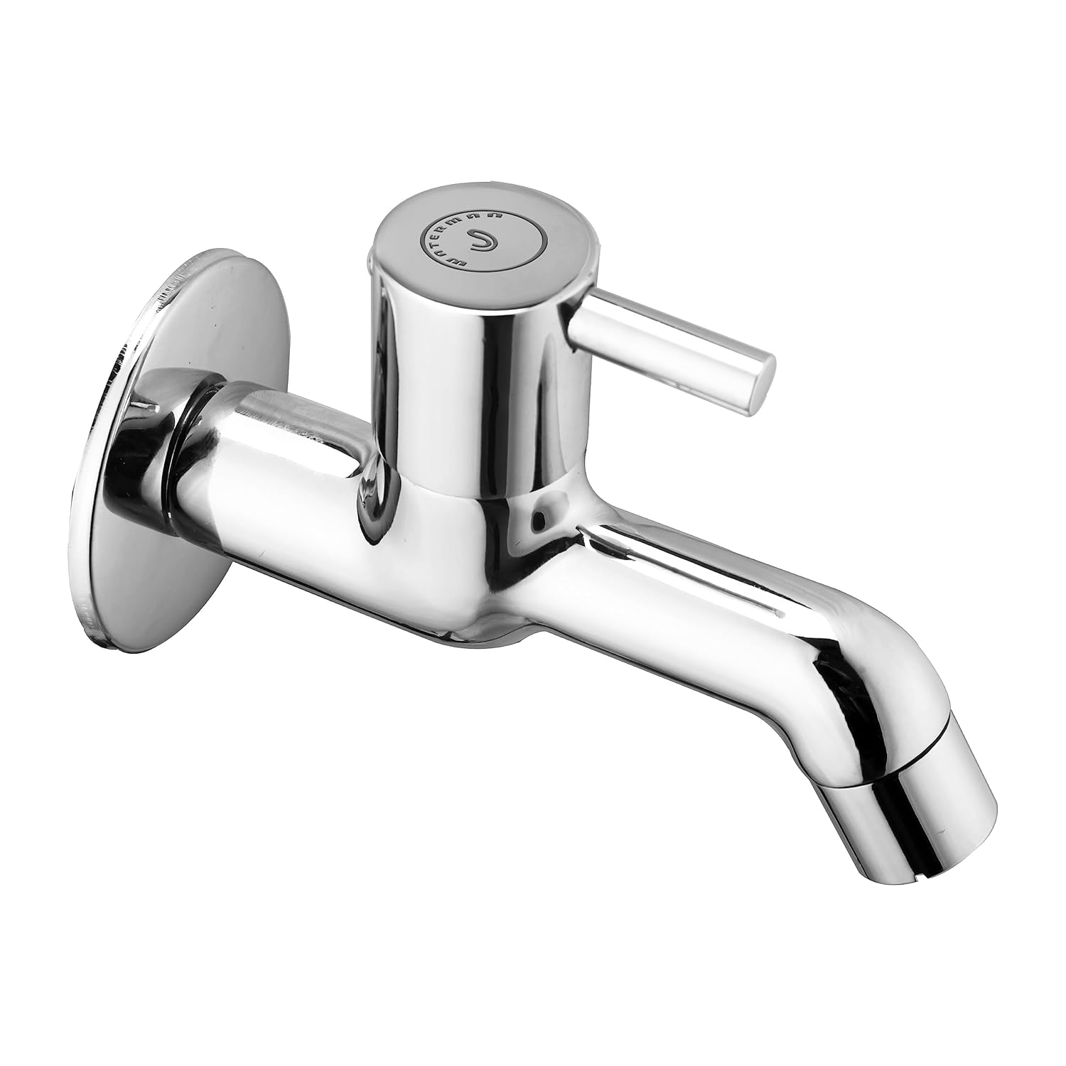 Waterman Aria Bib Cock Long Body Brass Faucet with Wall Flange Bib Tap ...
