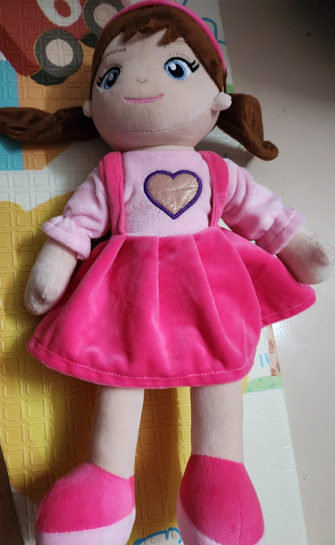 Mirada Cute Yellow Huggable Sunshine Girl Gudiya/Doll Soft Toy for Baby ...