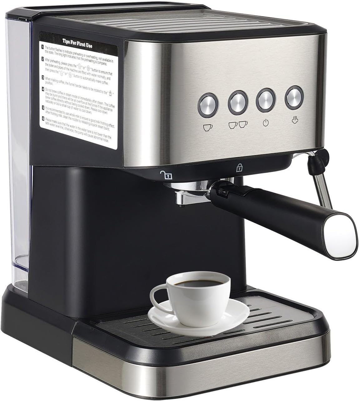 Amazon.com: Ncescmal 110V Coffee Machine, Small Drip Coffee Machine ...