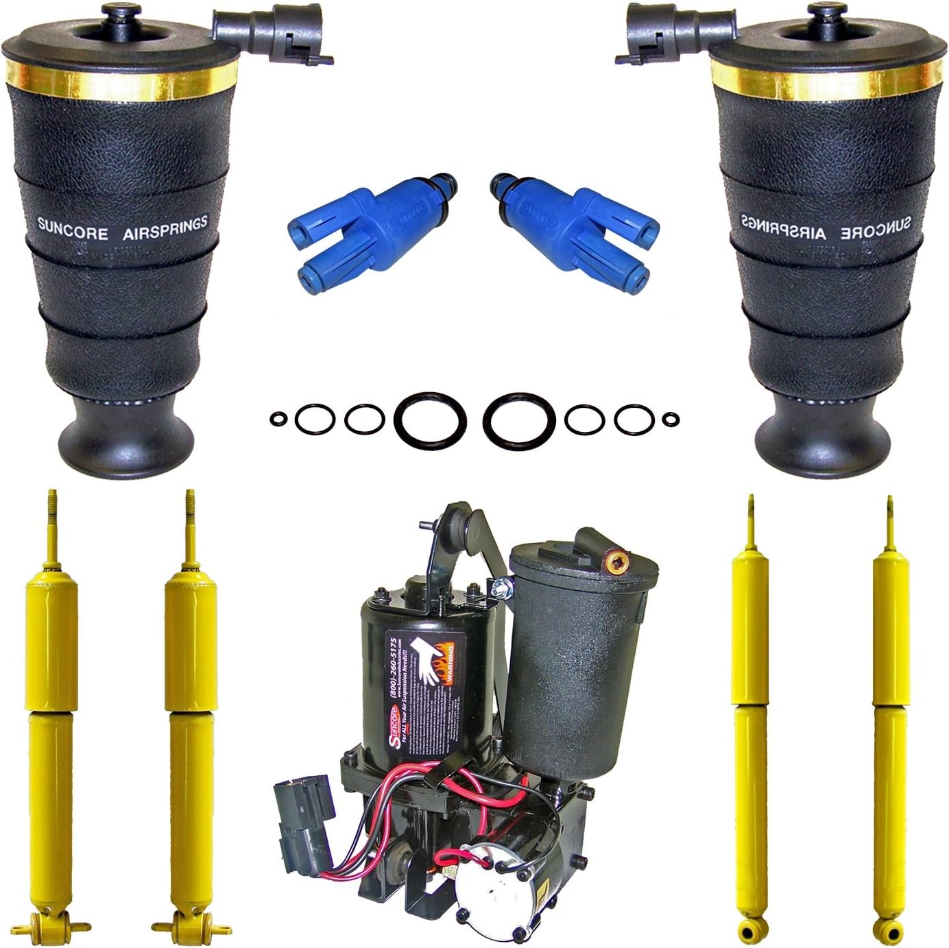 Amazon.com: Suncore 40F-47-4 Air Suspension System Incl. Air Spring ...