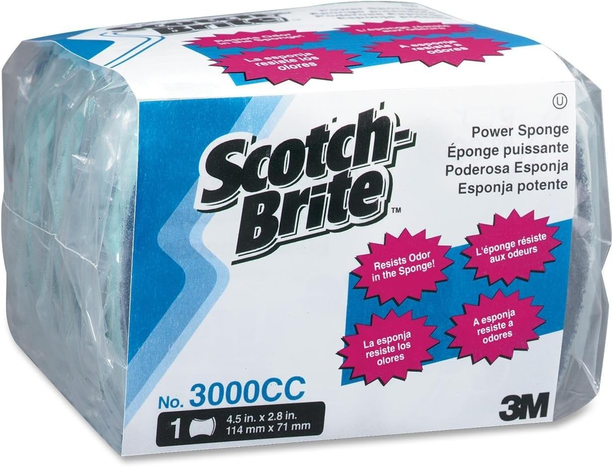 Amazon.com: Scotch-Brite Professional Medium-Duty Scrubbing Sponge, 3 1 ...