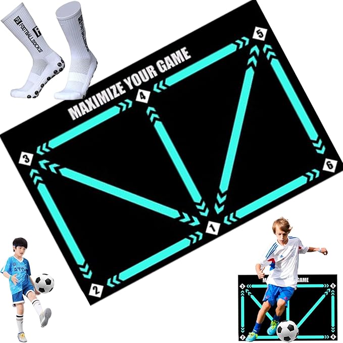 Football Mastery Mat and Training Program,Football Step Training Mat ...