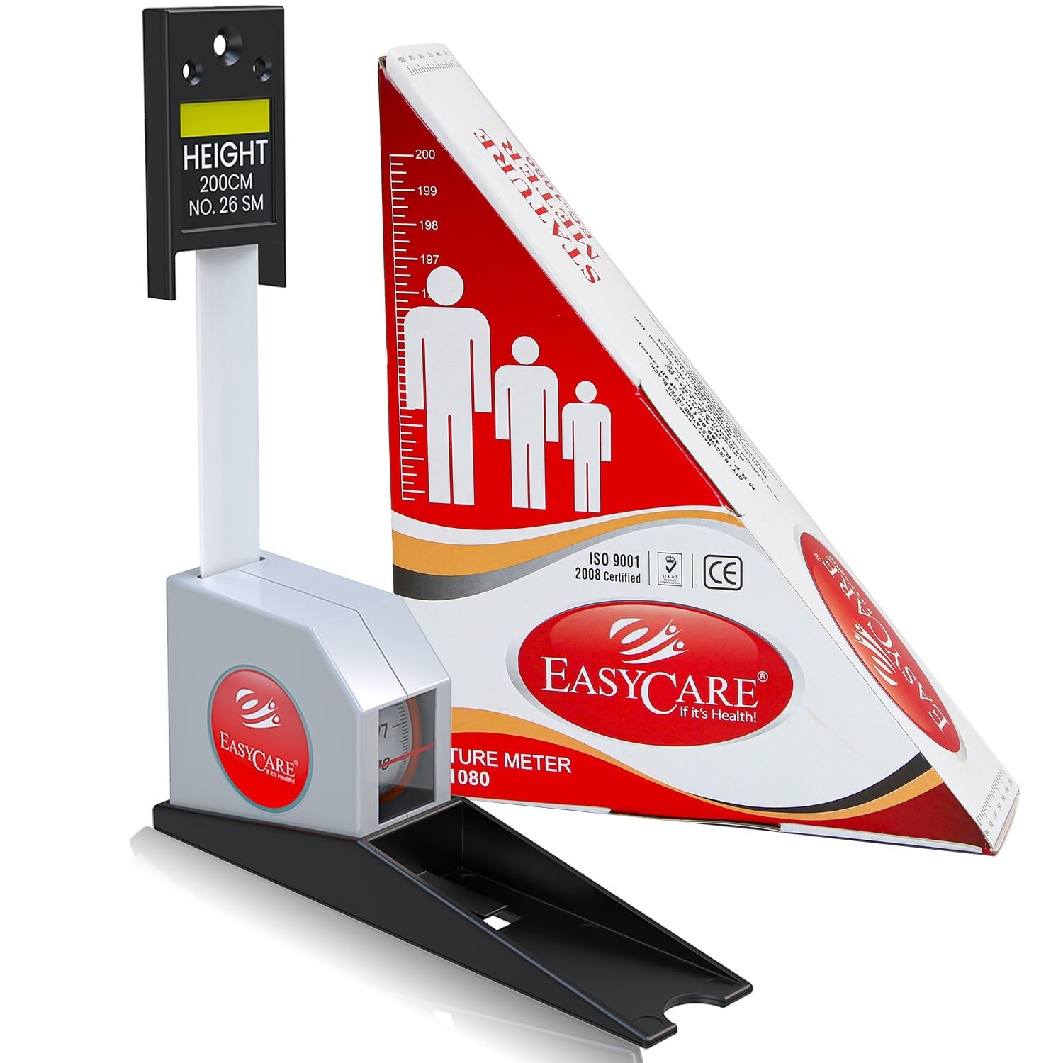 Wall Mounted Height Scale STATURE/HEIGHT MEASURE TAPE, 2M WALL MOUNTED