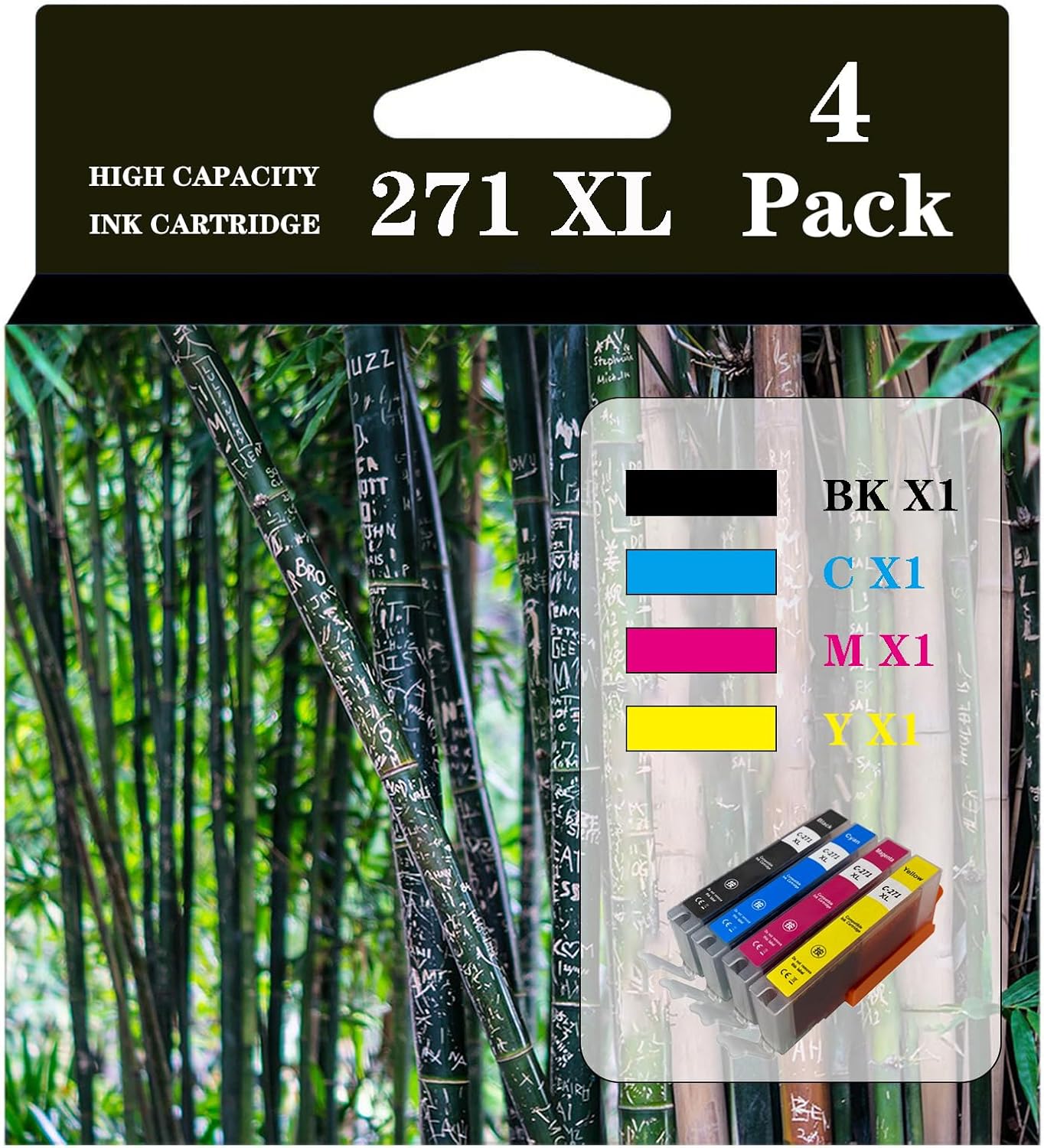 Amazon.com: 271 XL Black Ink Cartridge Ink Cartridge Replacement ...