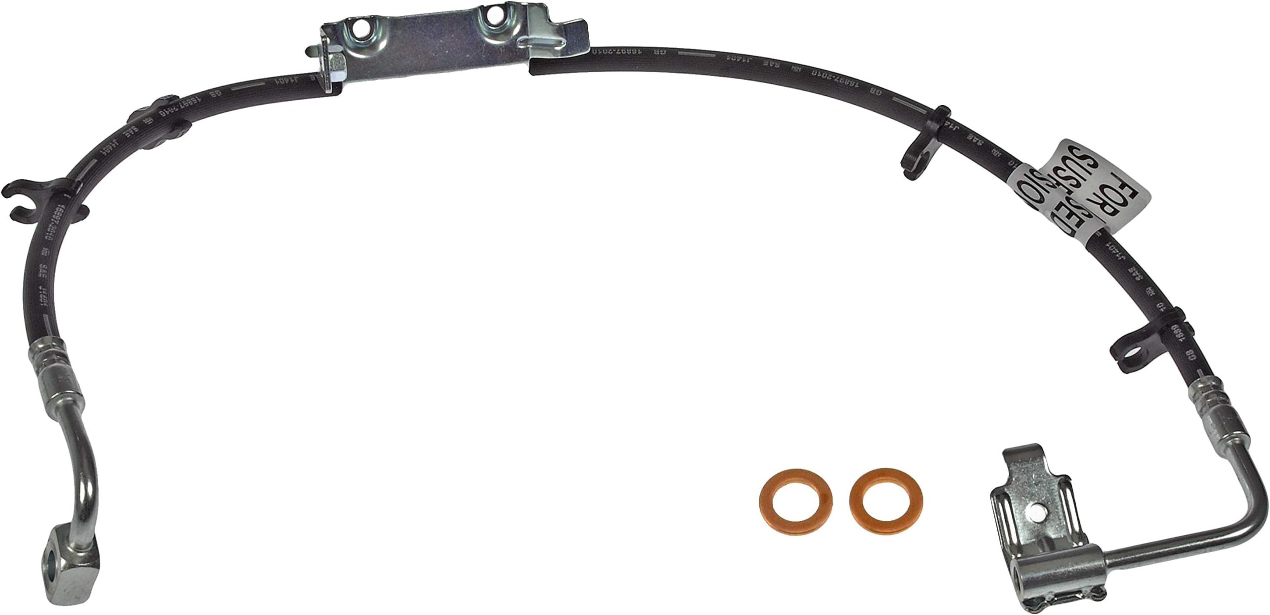 Amazon.com: Dorman H620925 Front Passenger Side Brake Hydraulic Hose ...