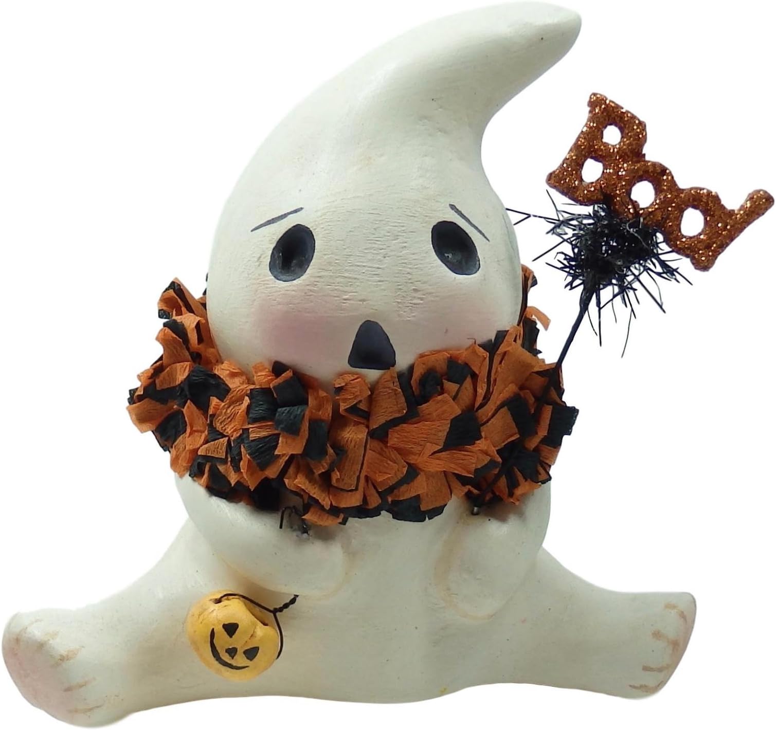 Amazon.com: Bethany Lowe Halloween Boo Ghostie Resin Ghost 4inch ...
