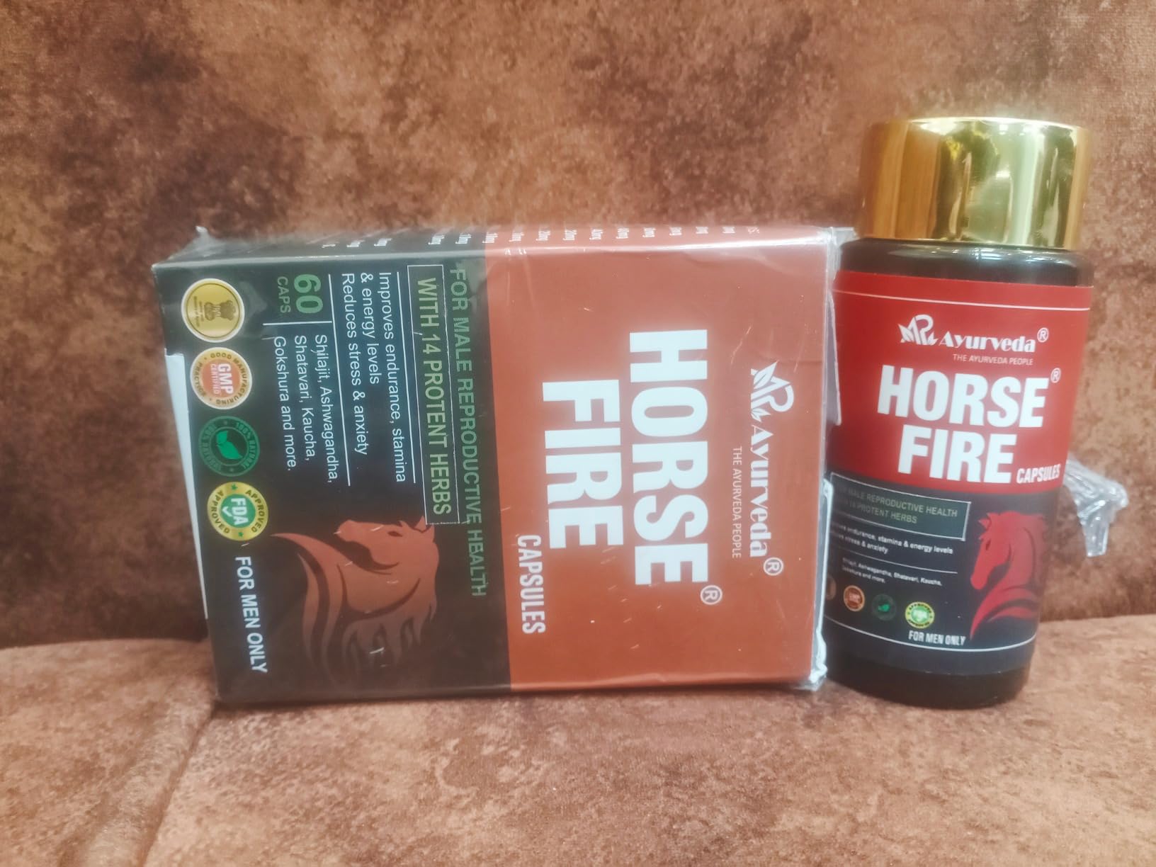 Buy Horse Fire Capsule, Strength & Stamina Booster For Men Wellness ...