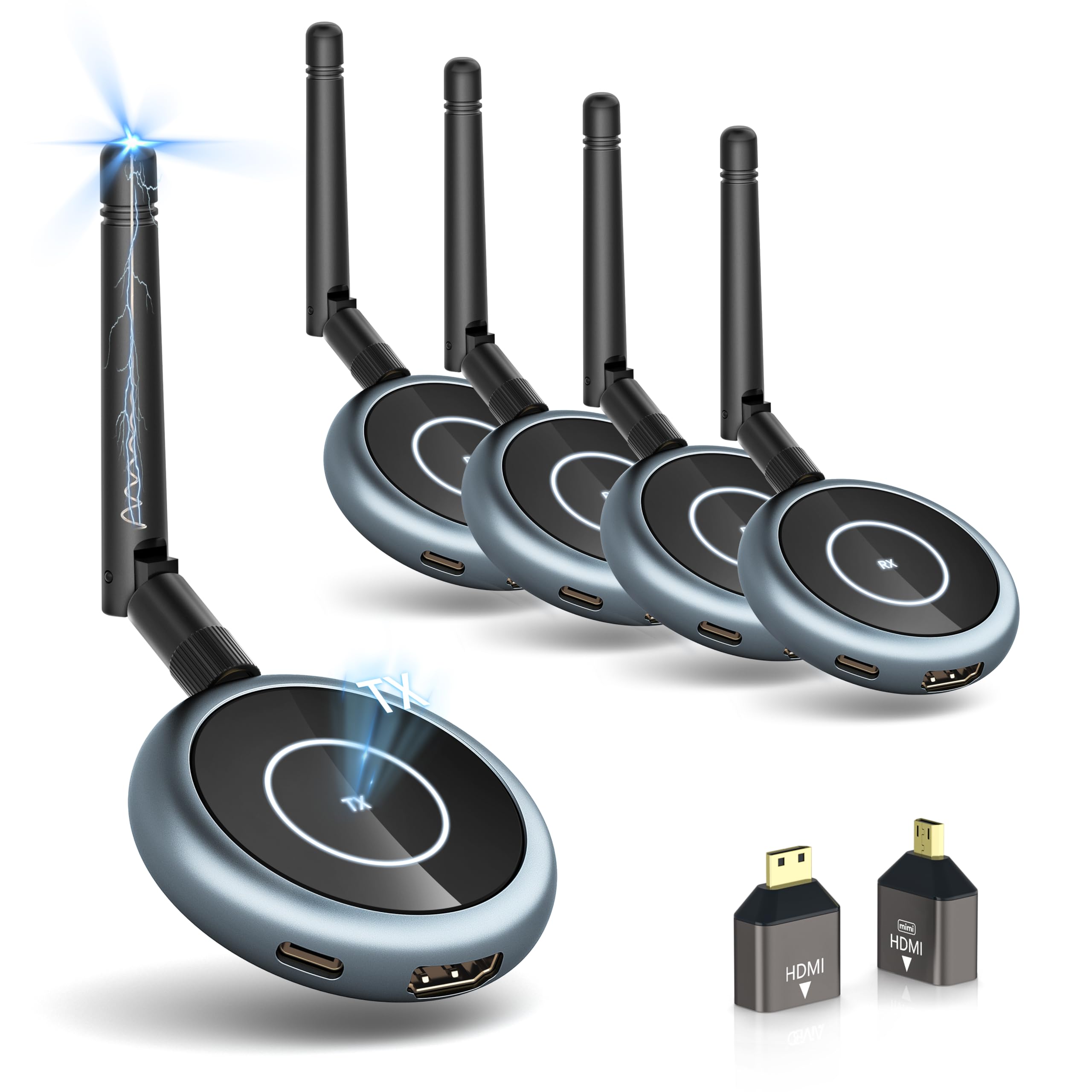 Snapklik.com : DARLYOR Wireless HDMI Upgrade Transmitter And 4 ...