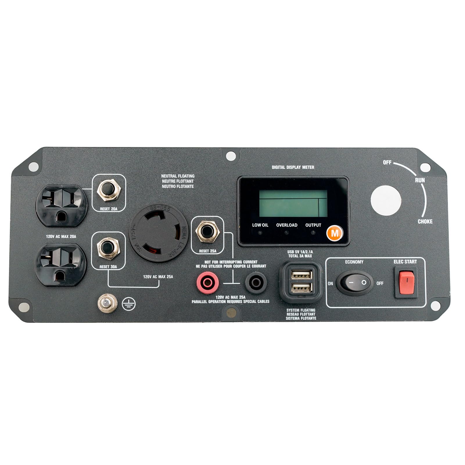 Amazon.com : Tapa Control Panel Compatible with Generac iQ3500 Inverter ...