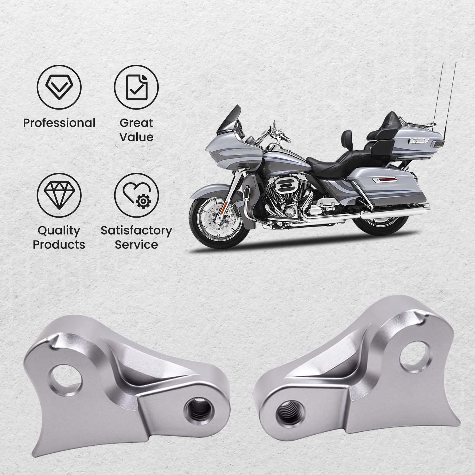 Waverspeed 1" Rear Lowering Kit for Harley Davidson 2017-2021, Aluminum ...