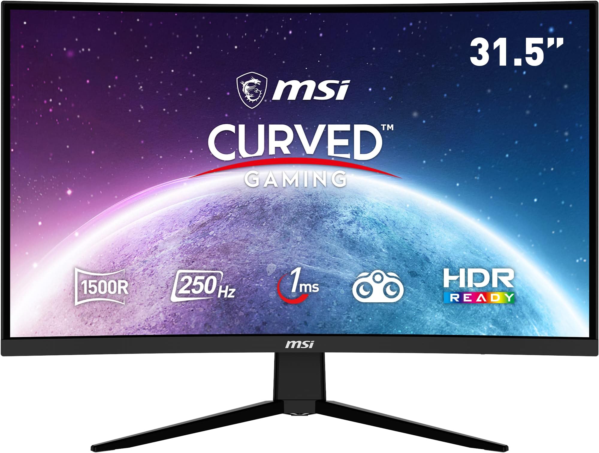 MSI G27C4X 27 Inch FHD Curved Gaming Monitor - 1500R 1920 x 1080 VA ...