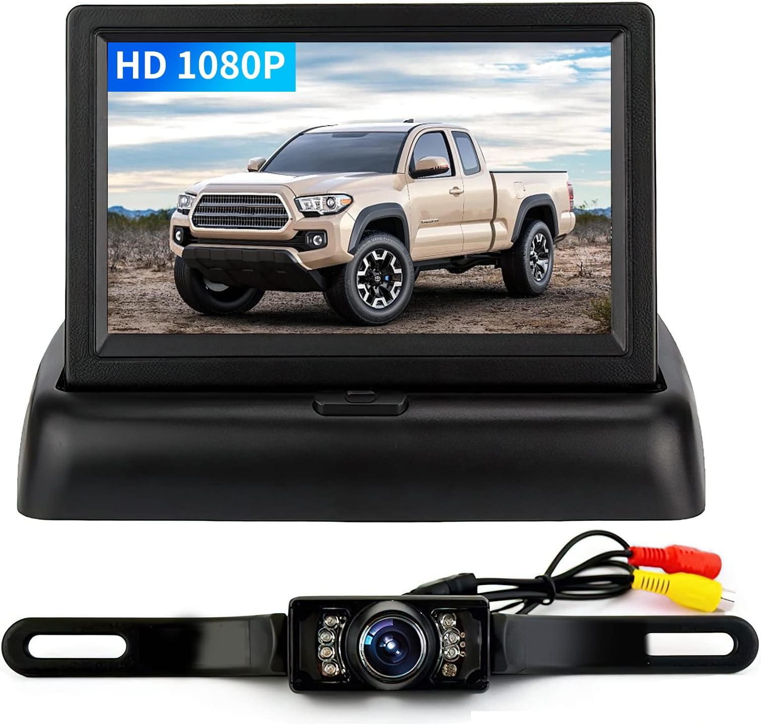 Amazon.com: Backup Camera for Car Wireless HD 1080P 4.3'' Rear View ...