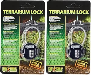 Exo Terra Terrarium Combination Lock (Pack of 2) : Amazon.co.uk: Pet ...