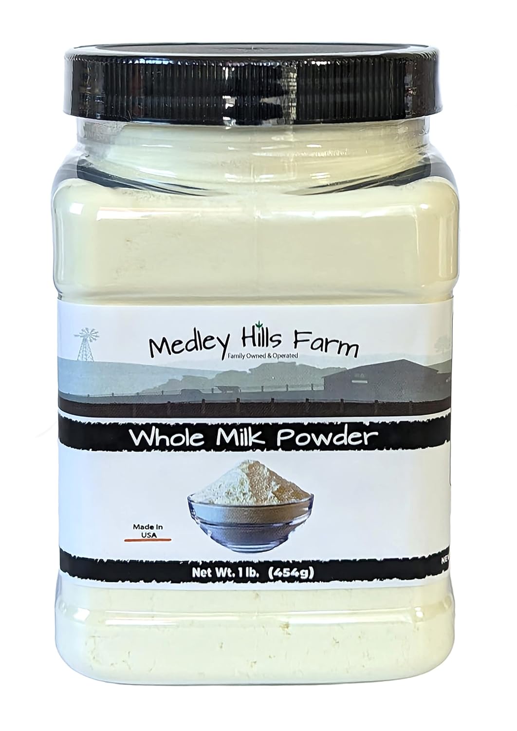Amazon.com : Whole milk powder By Medley Hills Farm in Reusable ...