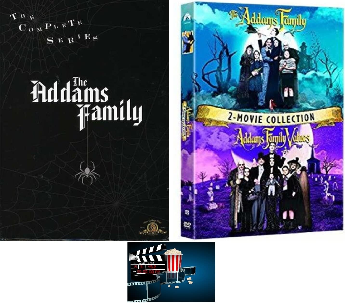 The Addams Family Complete Series 64 Episodes & The Addams Family ...