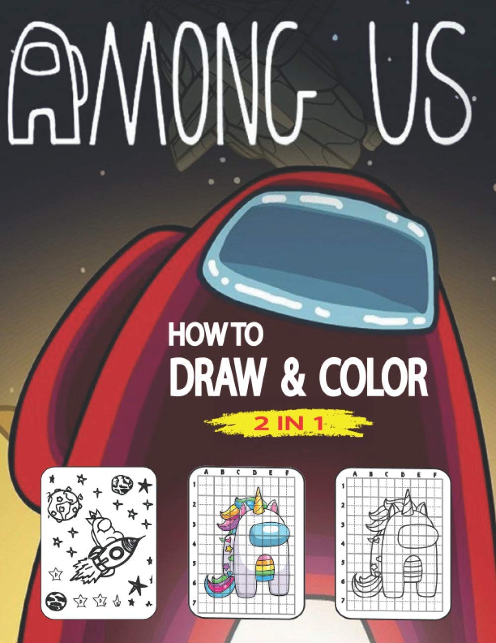 Buy Among Us How To Draw & Color 2 in 1: How To Draw Among Us 2 ...