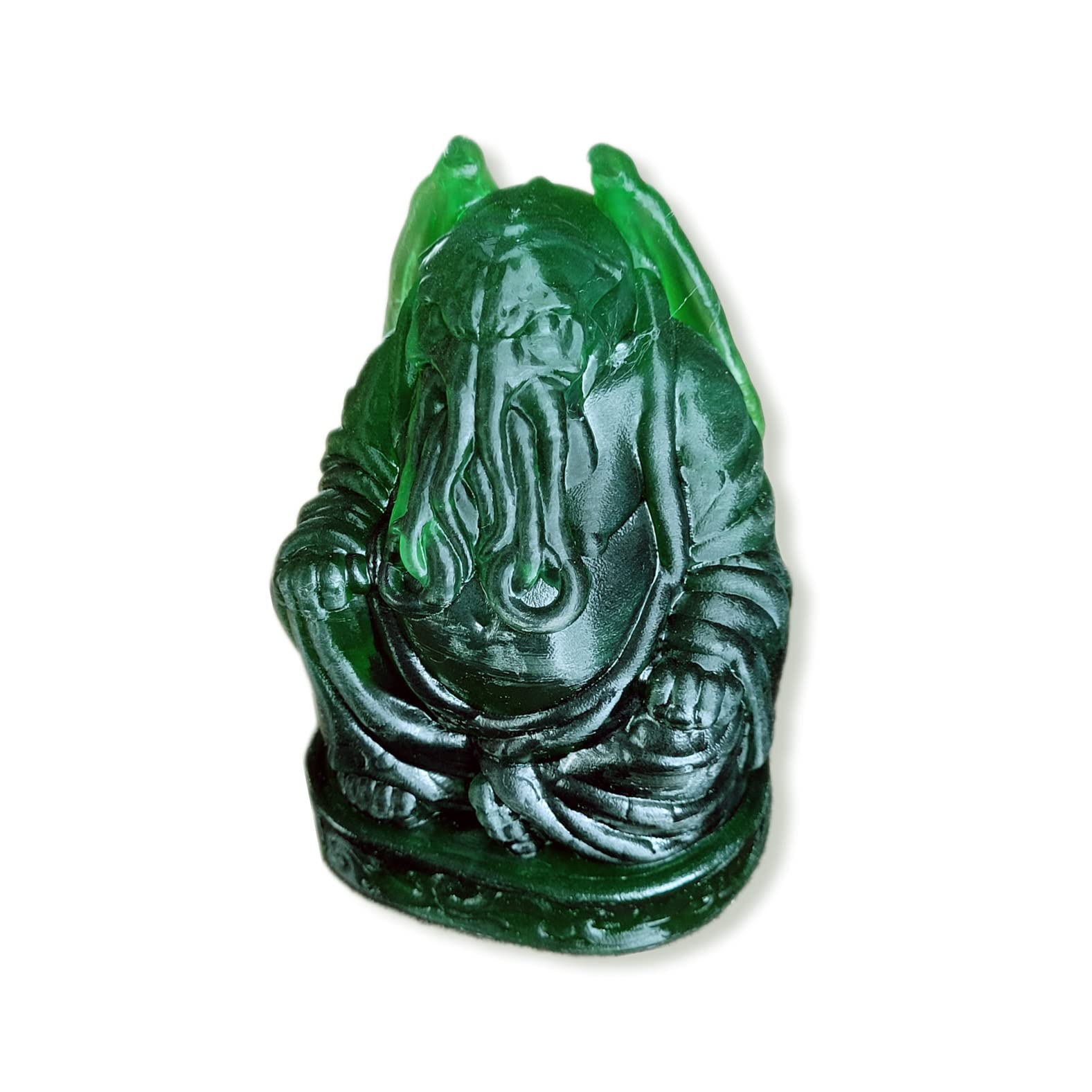 Amazon.com: Cthulhu Buddha Statue - Eldritch Enlightenment (Green ...