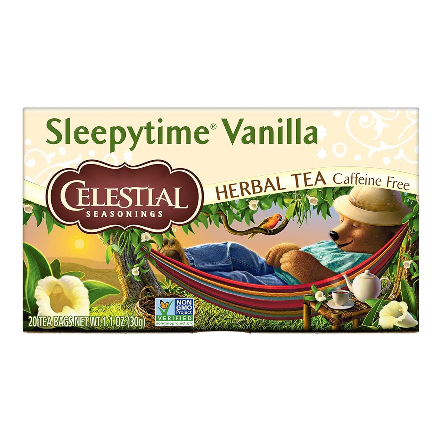Amazon.com : Celestial Seasonings Herbal Tea, Sleepytime Vanilla , 20 ...